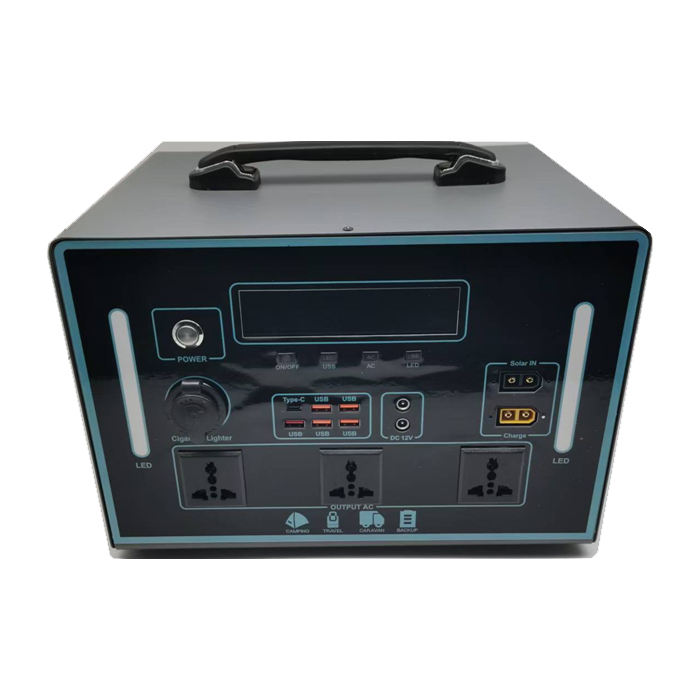 220V Portable Power Station Outdoor Large Capacity 500/1000W Watts ...