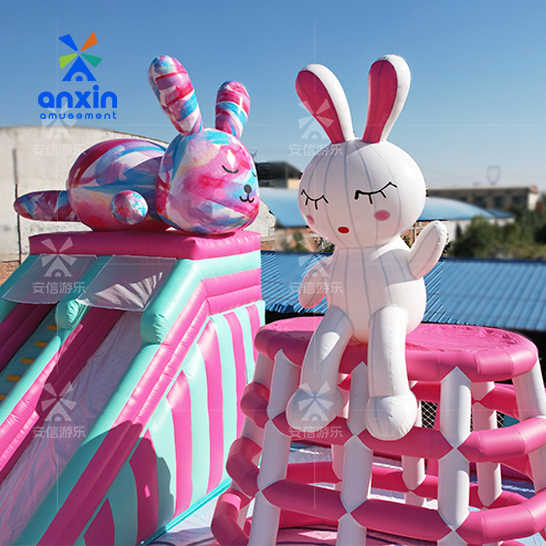 Inflatable Attraction Theme Park Bounce House Commercial Inflatable ...