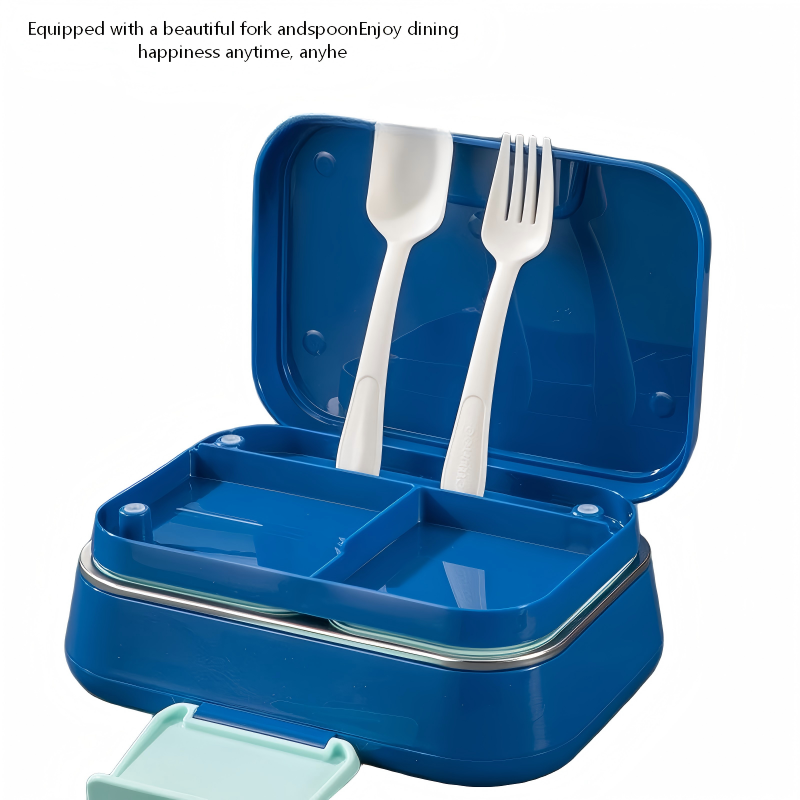 304 Stainless Steel Insulated Lunch Box - 3 Compartments for Children ...