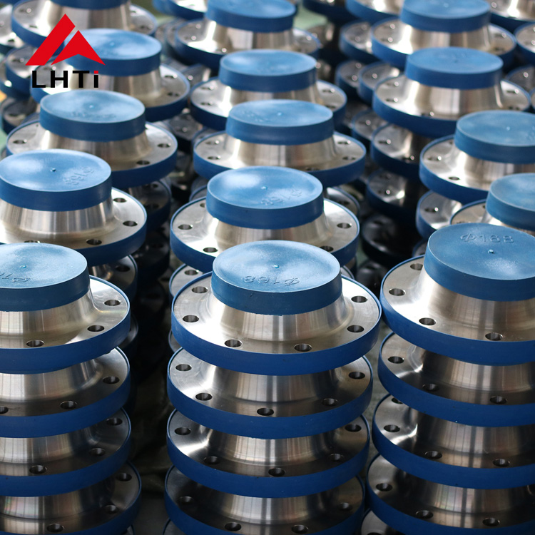 WN Weld Neck Titanium flange ASME ANSI B16.5 standard GR2 GR5