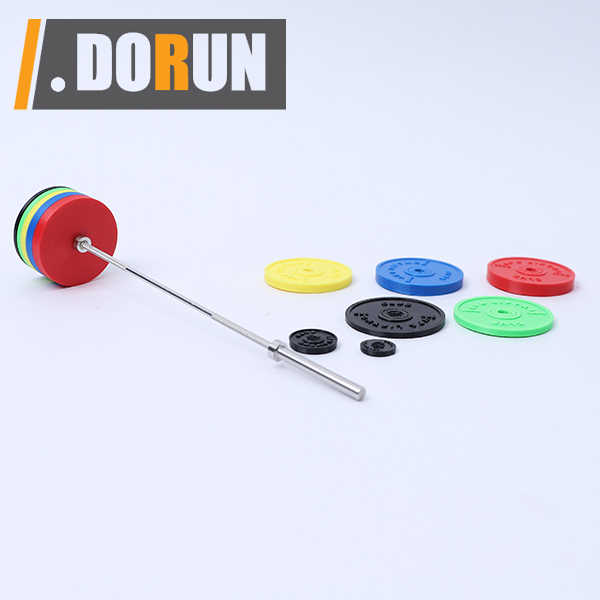 Mini Barbell Set for Dollhouse - Customizable Hand Weights