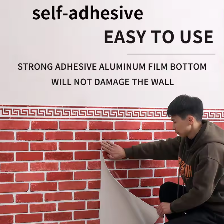 Waterproof Moisture-proof Wallpaper For Bathroom Self Adhesive Bathroom ...