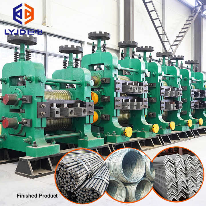 Small Capacity Steel Rebar Rolling Mill Steel Mill 3ton-10ton Per Hour ...