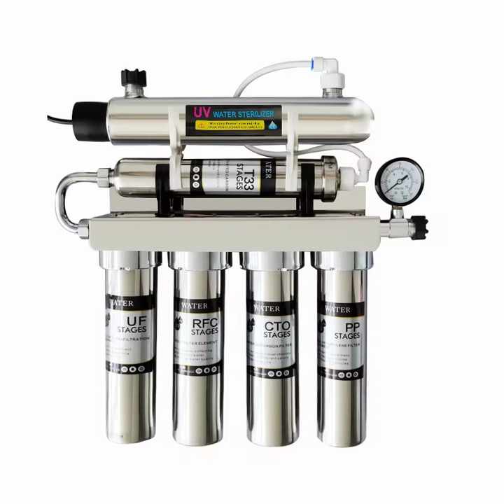 5 Stages UF Water Filtration + UV - Home Drinking Solution