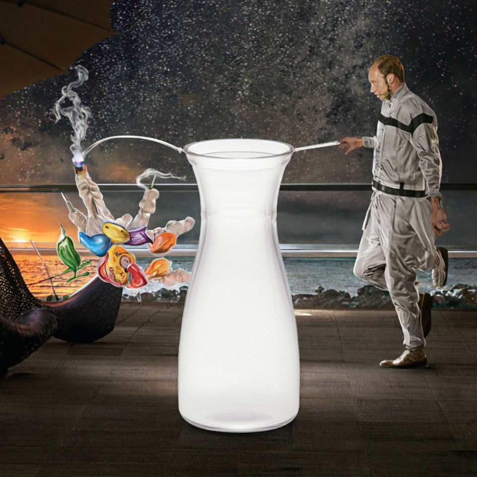 Plastic Wine & Whiskey Decanter 22oz 12OZ Unbreakable Clear Wine Cup ...