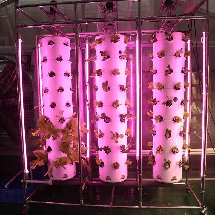 hydroponics rolling benches vertical farming rotating aeroponic tower ...