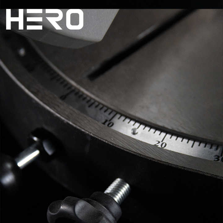 HERO Adjustable RPM Dry Cut off Saw - Efficient Metal Cutting