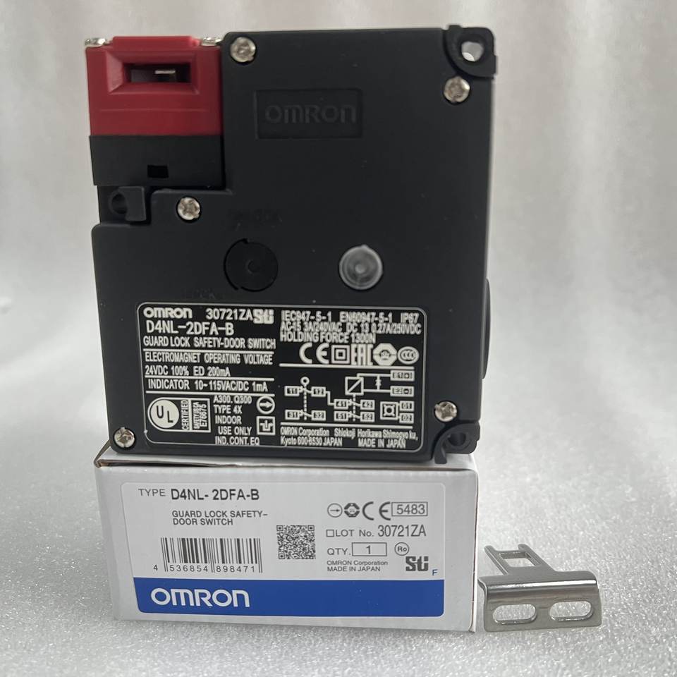 Omron Guard Lock Safety-door Switch D4NL-2HFA-B4S| Alibaba.com