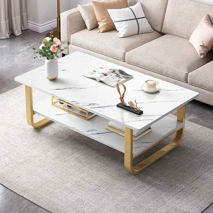 Multi Function Smart Table with Fridge - Modern Coffee Table