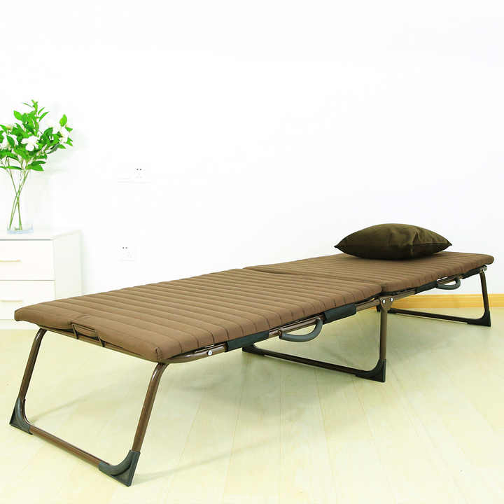 Fold Out Bed - Portable Metal Steel Sofa Bed Furniture