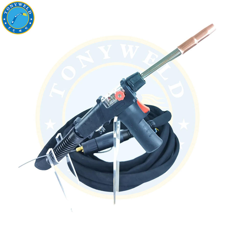 250A Push Pull Plus Mig Welding Torch 24V DC Tweco Connector 6meters ...