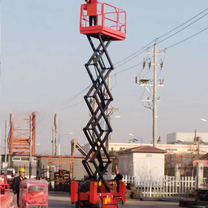 Portable Electric Lift Platform - 110V Mobile Scissor Lift for Home and ...