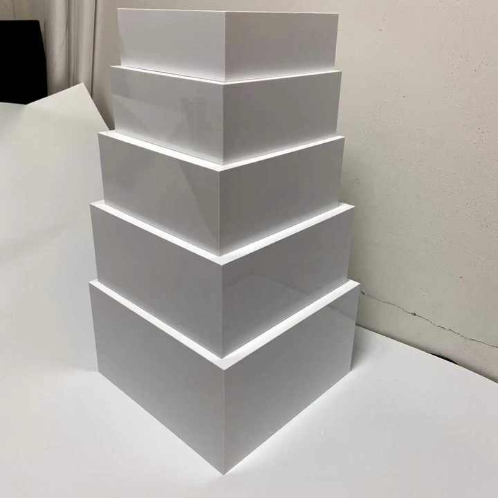Acrylic Display Riser Cubes - Versatile & Durable Solutions