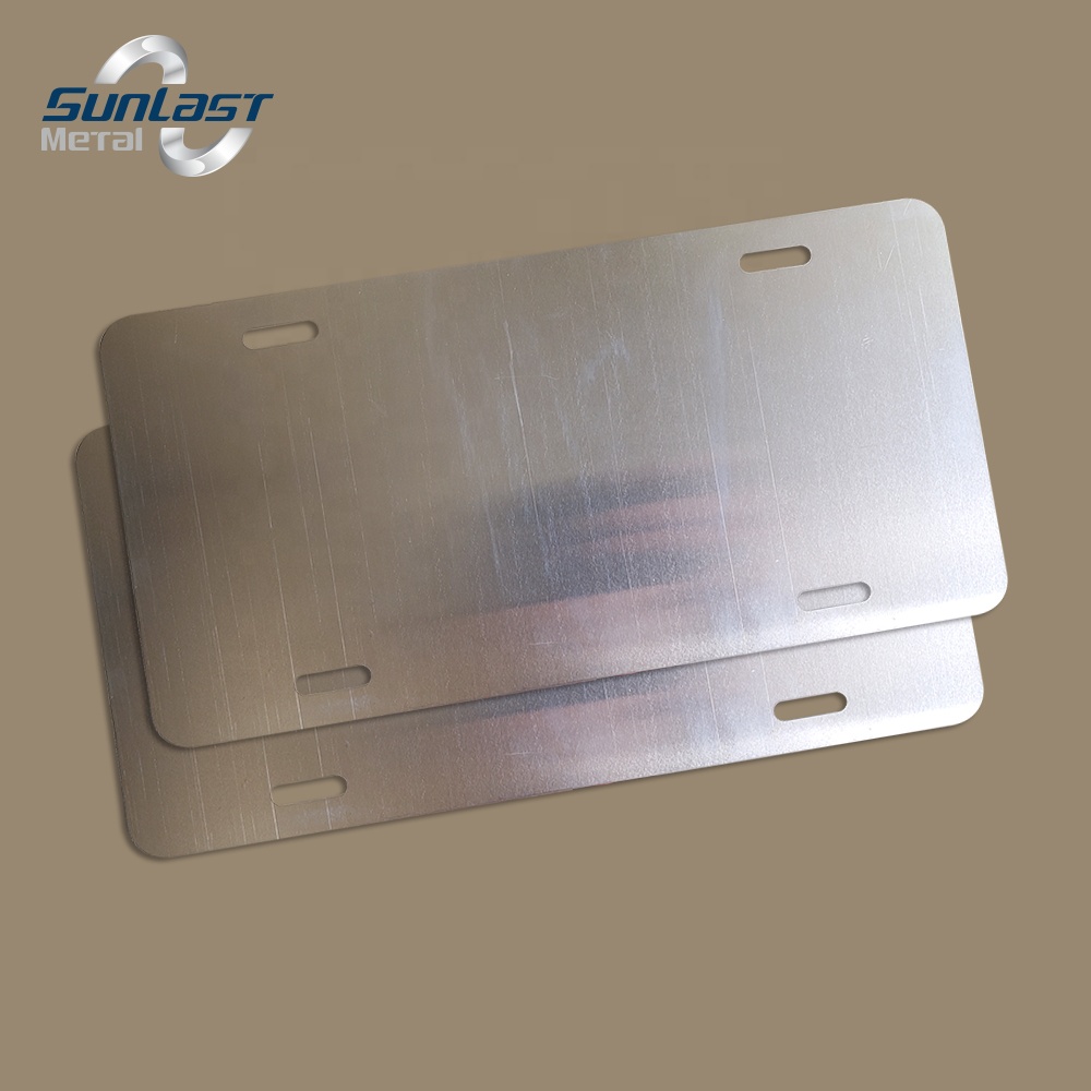 Blank Sublimation License Plates - Customizable Car Tags