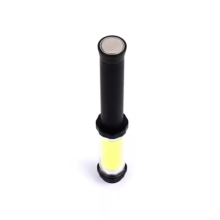 360 Round COB Mobile Handheld Work Light LED Battery Flashlight Outdoor ...