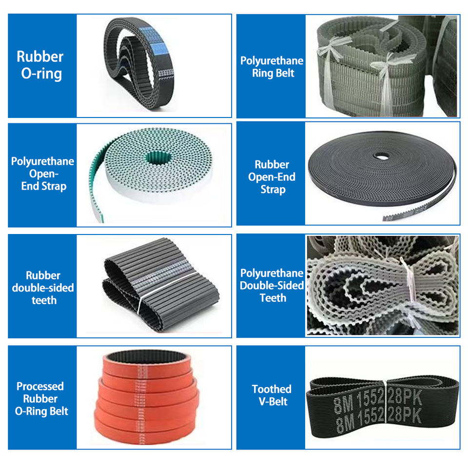 Automation Equipment Timing Belt PU Rubber Multi Specification ...