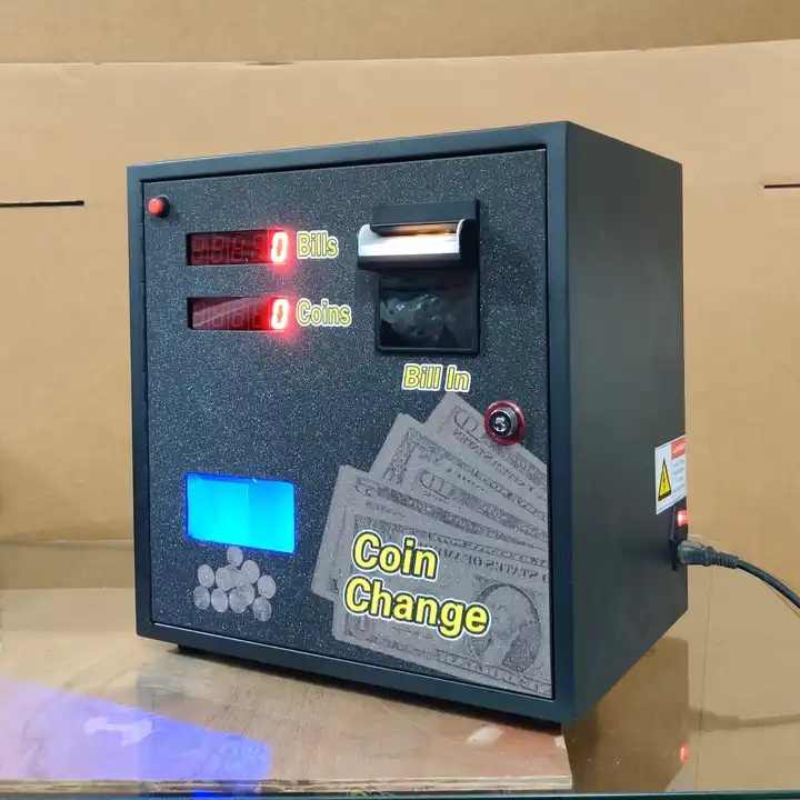Quarter Change Machine Coin Exchange Machine Bill to Coin Changer ...