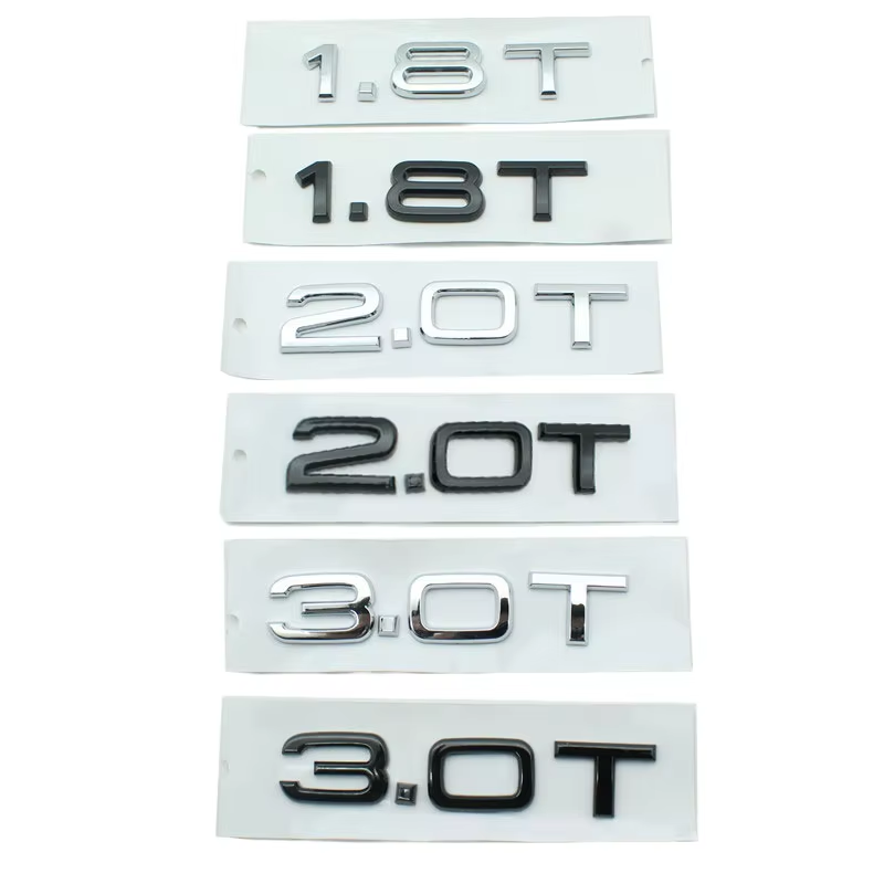 Customizable ABS Chrome Plated Car Emblem Personalized Adhesive Logo ...