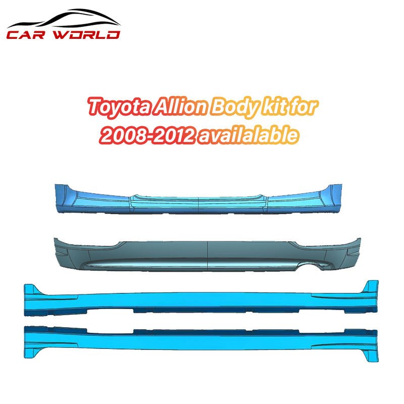 Custom ABS Plastic Body Kit for 2008-2011 Toyota Allion - Front Lip ...