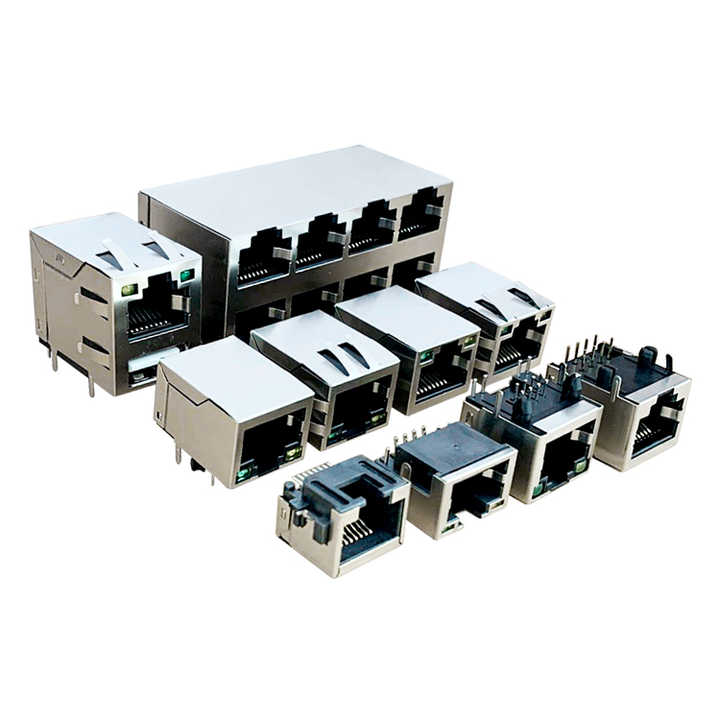 Wholesale Ethernet Female Connector Modular Jack 8P8C SMT RJ45 Socket