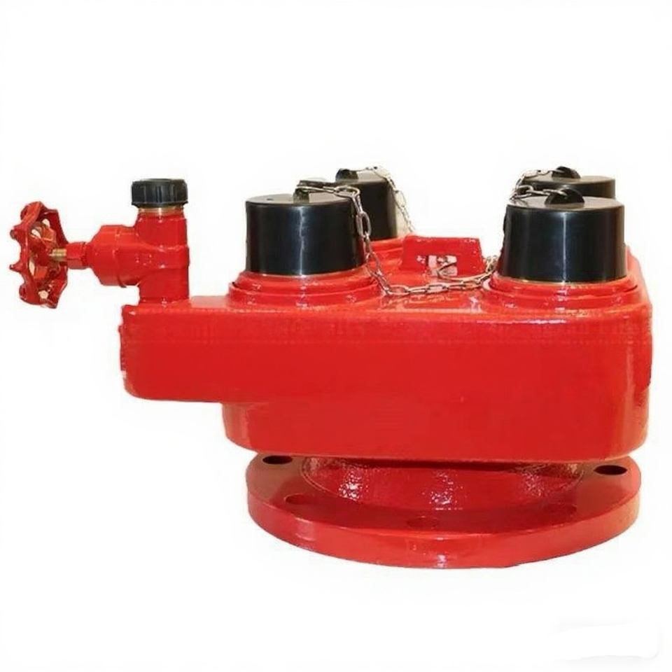 4-inch Brass BS3360 Flange Water Collector for Firefighting