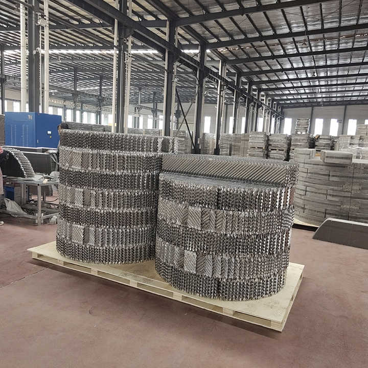 304 316 Stainless Steel Structured Tower Packing Metal Wire Gauze Structured Packing for ...