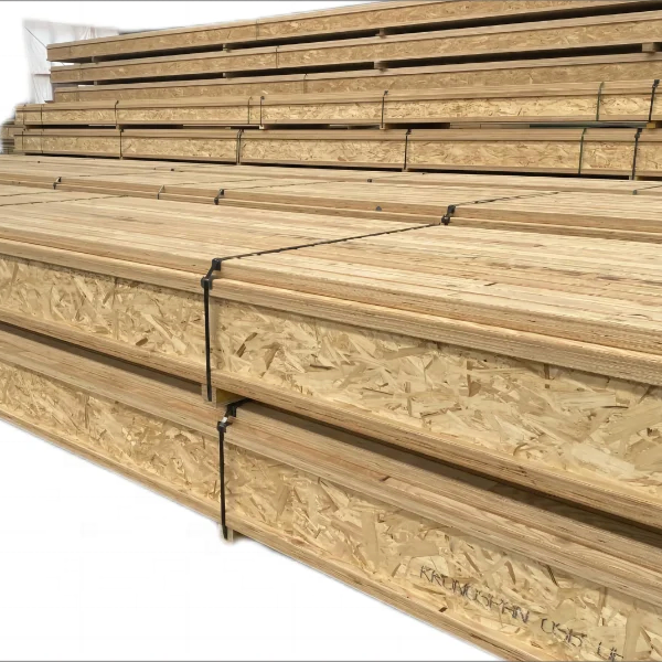 LVL I Joists with OSB Board Flooring and Roofing for House Building ...