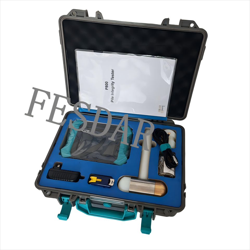 Sonic Echo Foundation Testing PIT Pile Integrity Tester | Low-Strain ...