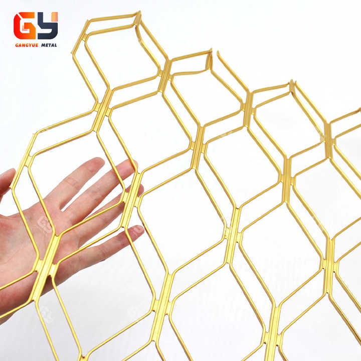 Aluminum Diamond Grid Mesh - Decorative & Durable Solutions