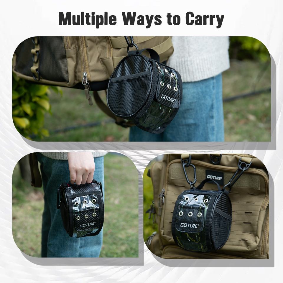 Multifunctional Portable Fishing Line Storage Bag Waterproof Outdoor ...