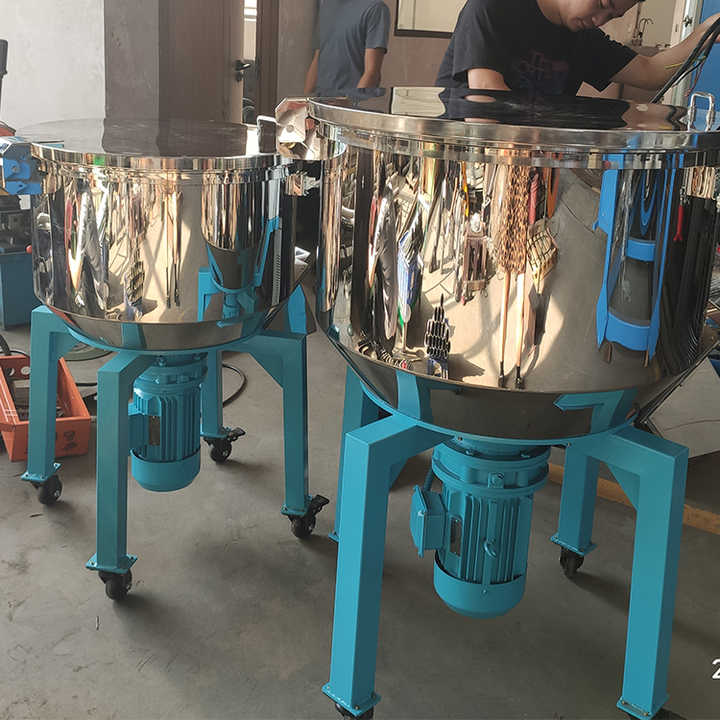 Vertical Plastic Material Mixer Plastic Pellet Mixer High Speed Mixer ...