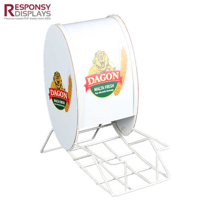 Metal Countertop Display Rack for 330ml Beverage Can With Eco Friendly ...