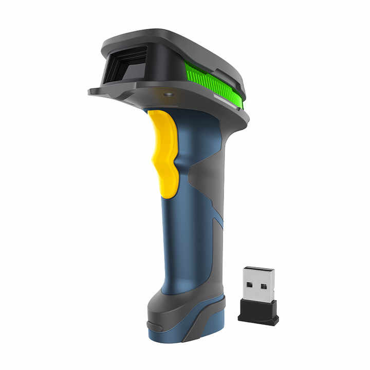 Supermarket Handheld Wireless 2.4g USB 2D Barcode Scanner China Factory ...