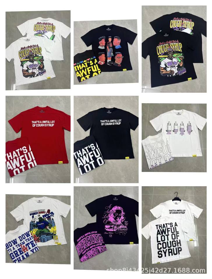That's AWful Lot Cough Syrup 100% Cotton Hip Hop T-shirt 280 Grams ...