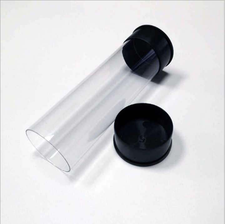 Cilindro de plástico transparente de estilo personalizado Tubo de ...