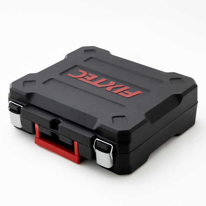 FIXTEC Cordless Drill Kit - 60pcs DIY Hand Tools & Accessories