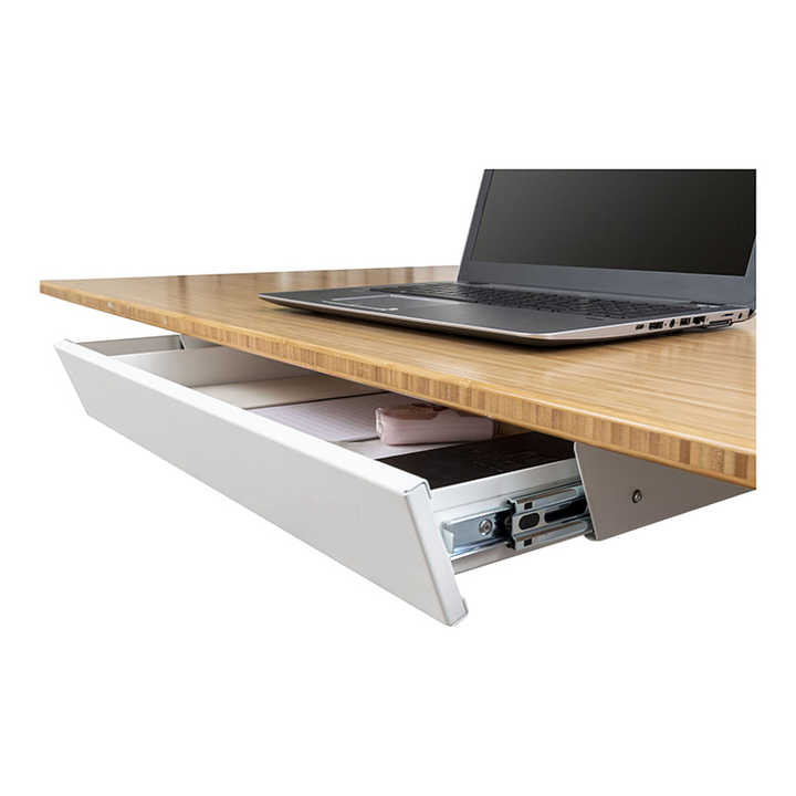 Jh-mech Large under Desk Mounted Sliding Drawer - Extra Storage