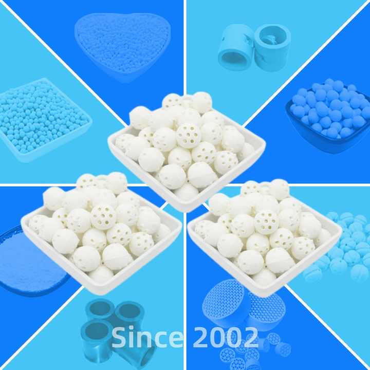 Medium Alumina Perforated Ceramic Ball - Efficient Support