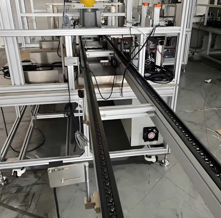 Heavy Duty Automated Pallet Conveyor for PC/Laptop/Server Production ...