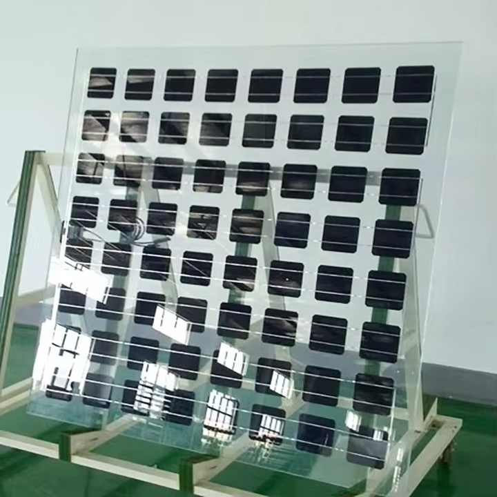 BIPV Building Glass Photovoltaic Module 460W 500W Half Cut Cell ...