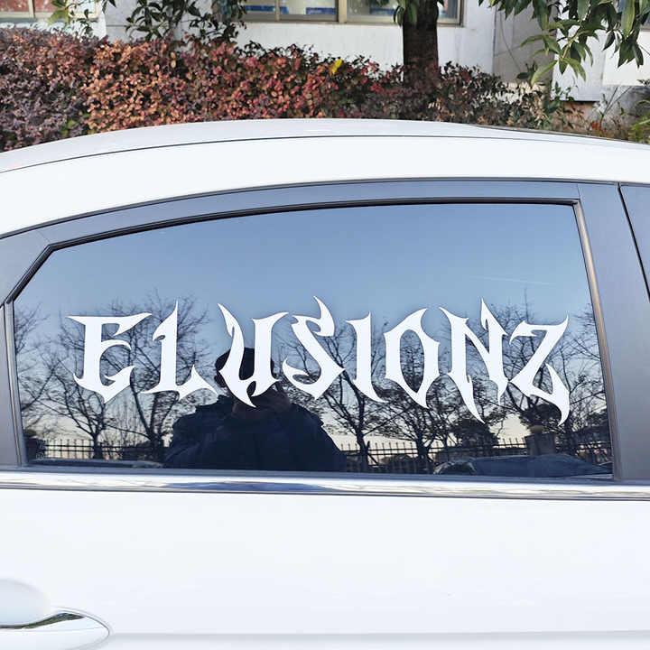 Waterproof UV Resistant Car Vinyl Transfer Decals Stickers Custom Logo ...