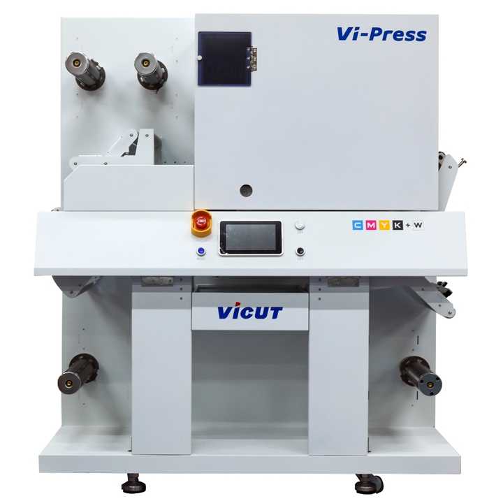 Vicut Roll Adhesive Label Printer Multiple Color Laser Toner Label ...