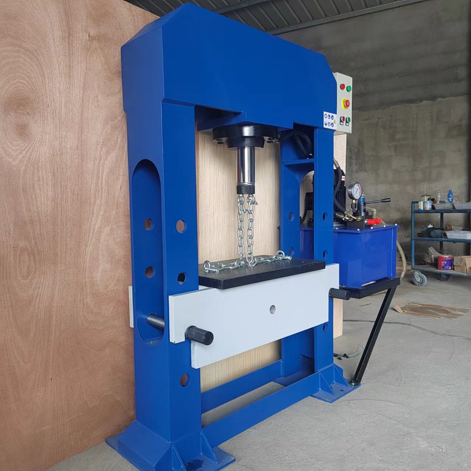 80 Ton Hydraulic Press Machine HP-80 - Durable Electric Press for Steel ...