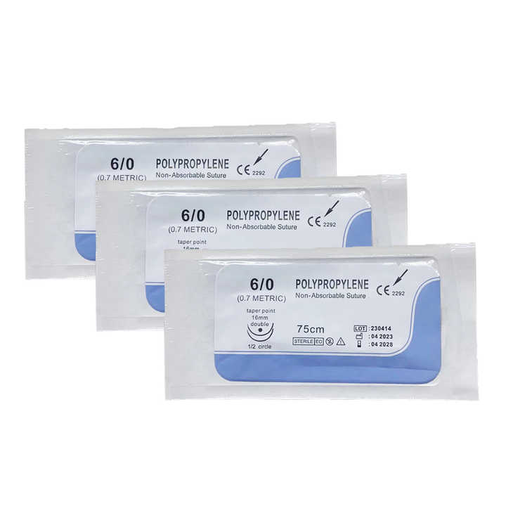 Non-absorbable Surgical Sutures - Nylon Silk & Polypropylene