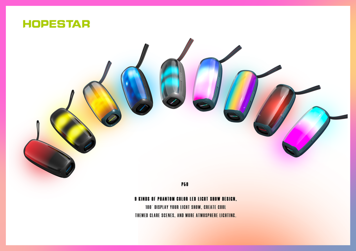 HOPESTAR P50 Portable Bluetooth Speaker 20W Wireless TWS Stereo Bass ...