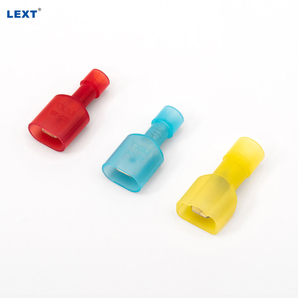LEXT FDFN Crimp Terminal Nylon Insulated Female Disconnector Made of ...