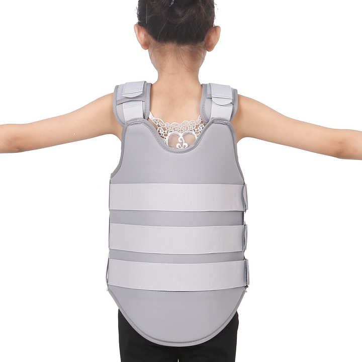 Children Kid Adjustable Thoracic and Lumbar Spine Fixation Brace Lumbar ...