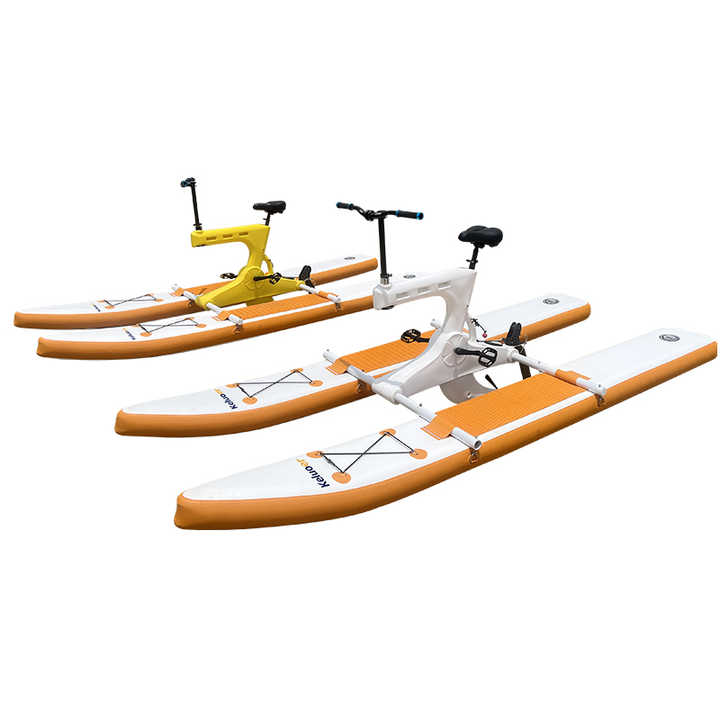Single Water Bike - Portable Floating Pedal Boat Fun