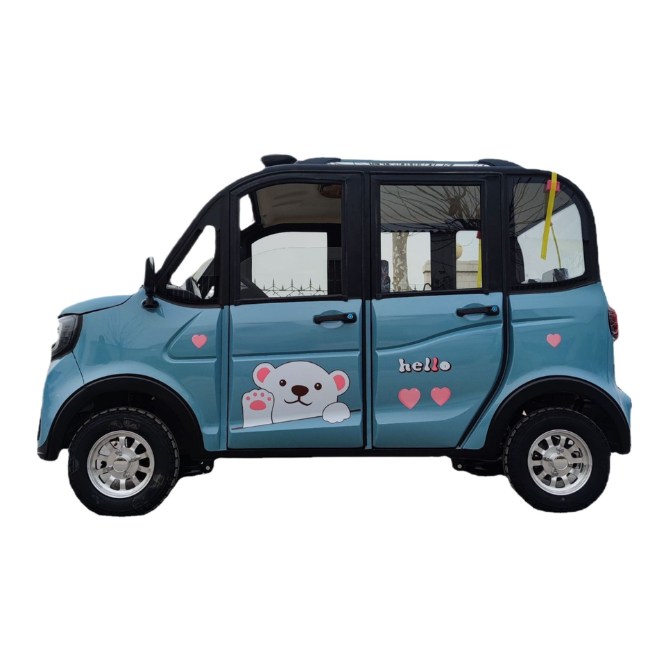 New Energy Electric Four-wheel Vehicle Fully Enclosed Elderly Commuting ...