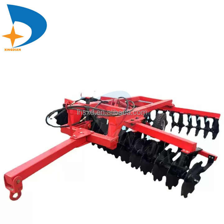 Four Wheel Tractor Towing Heavy-duty Disc Harrow for Farmland ...